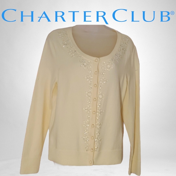 Charter Club | Sweaters | Nwt Charter Club Womens Sweater Cardigan ...